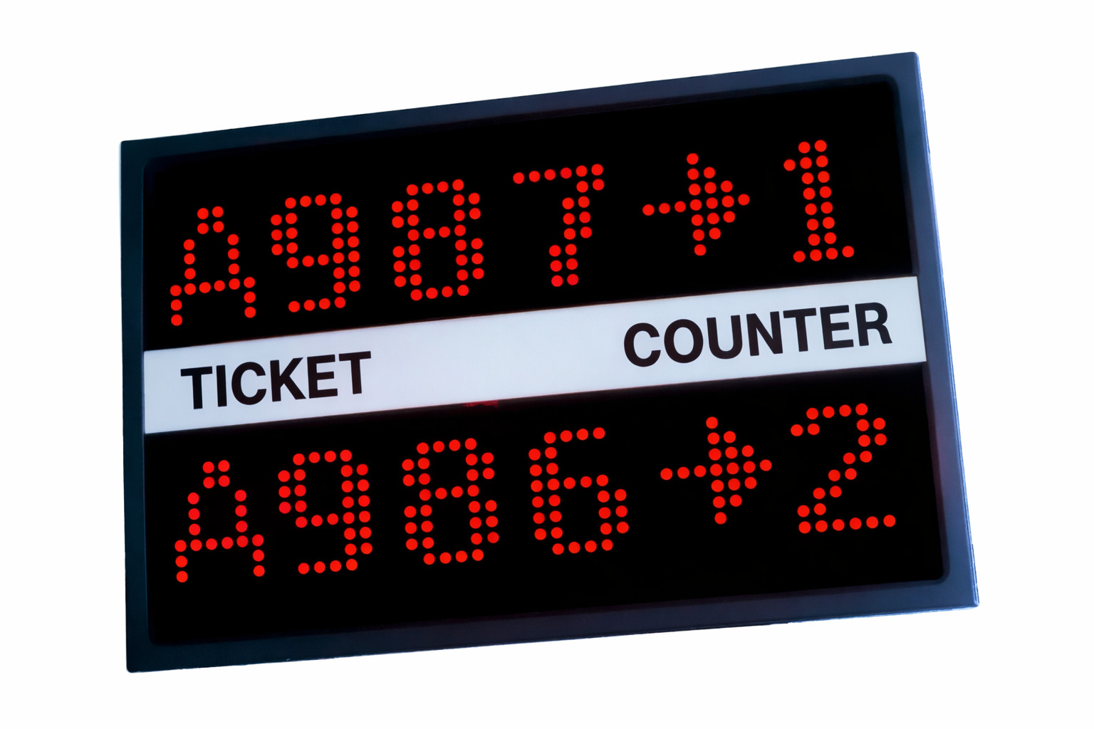 Flex Led Queue System Main Display