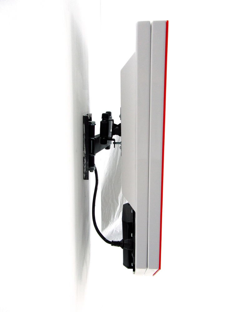 Queue Management System Wall Mount Ticket Dispenser with 19inc Touchscreen