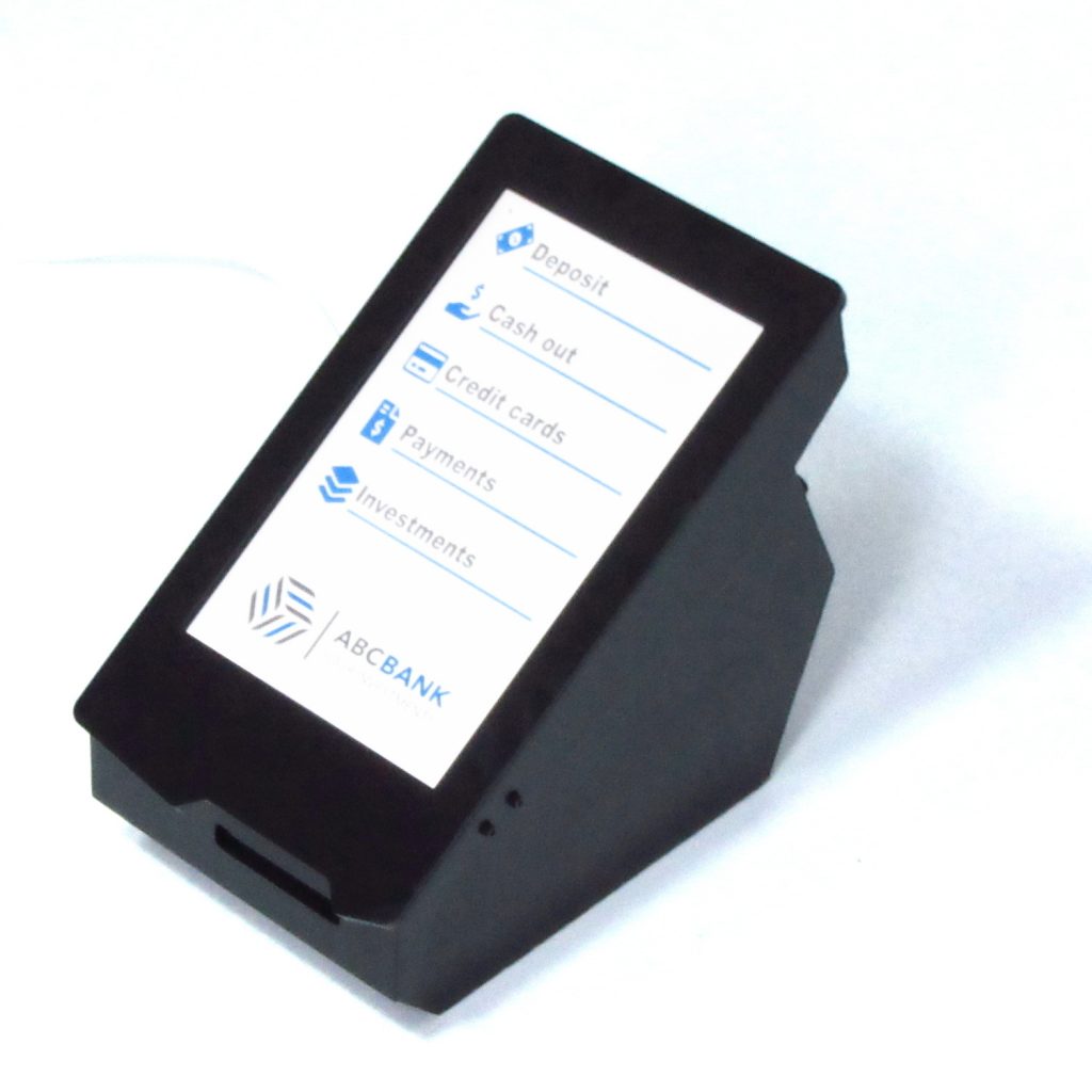 B2 Touch queue ticket dispenser - Q-smart Queue Management System